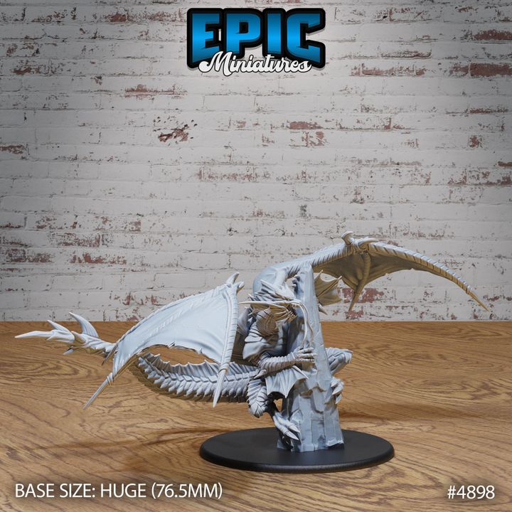 3D Printable Platinum Dragon Set / Legendary Drake / Mountain Monster ...