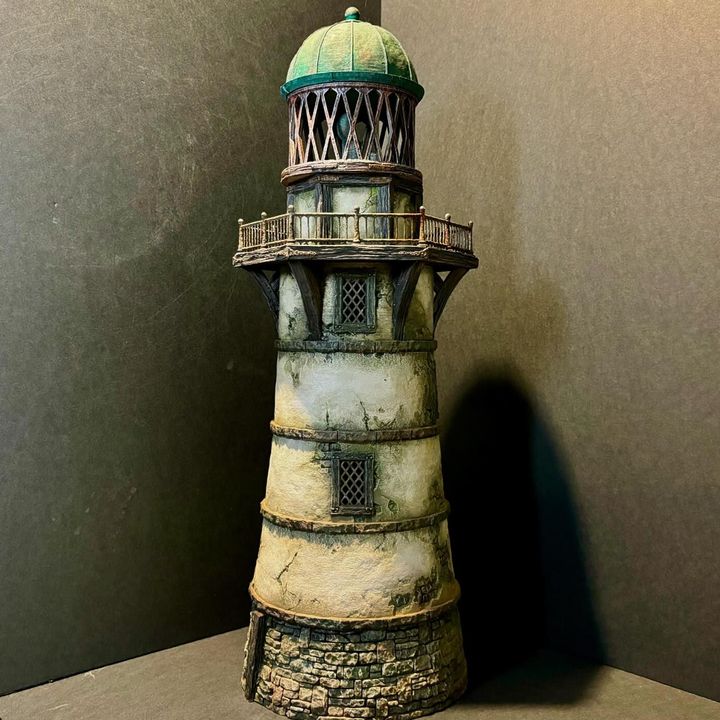 3D Printable Helwick - The Lighthouse by TERRABLOKS