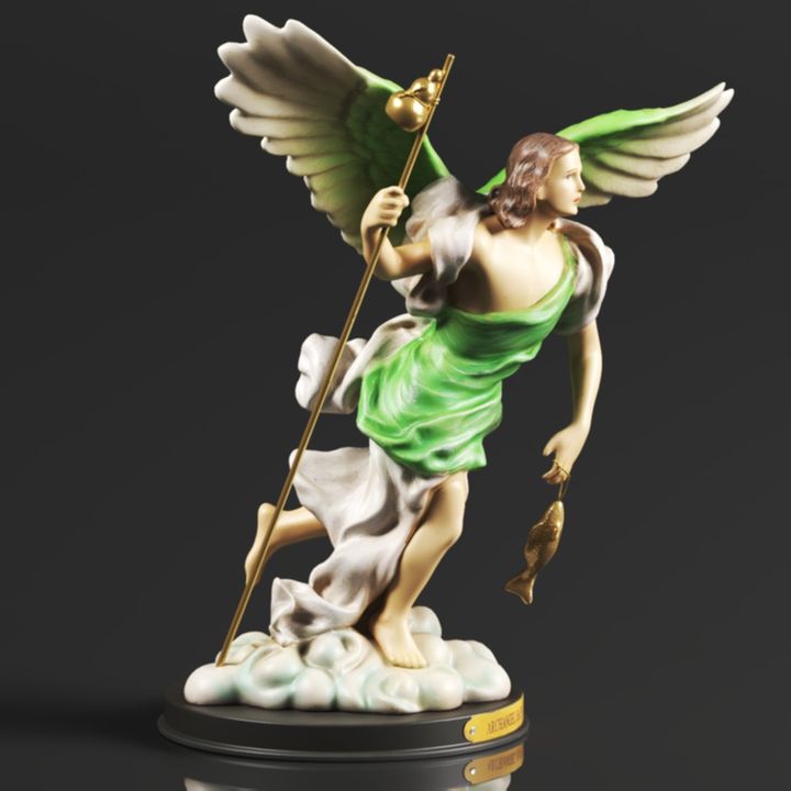 3D Printable Ebros Catholic Church Archangel of The Angelic Council ...