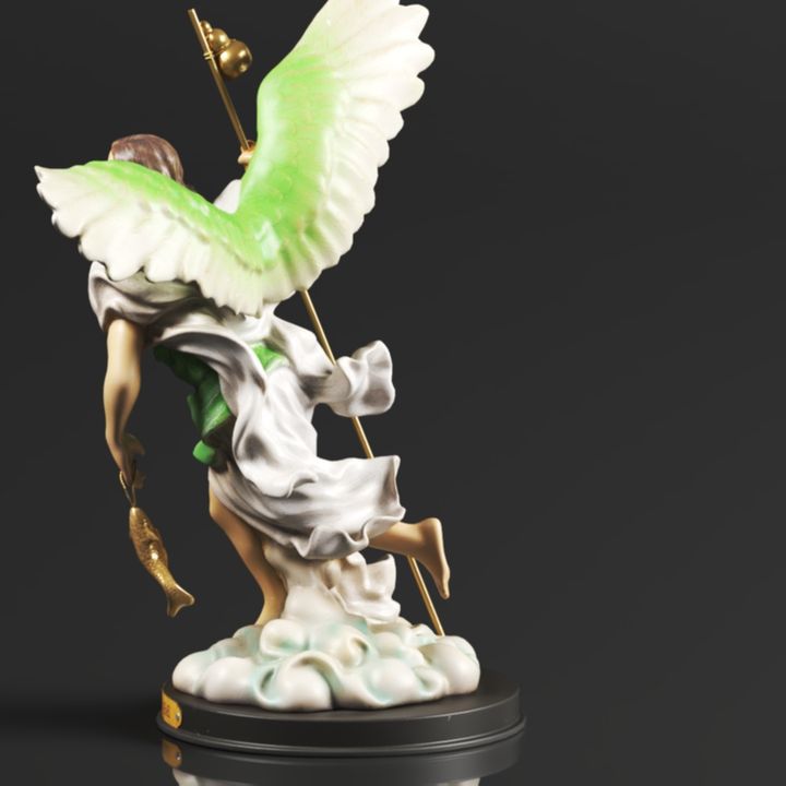 3D Printable Ebros Catholic Church Archangel of The Angelic Council ...