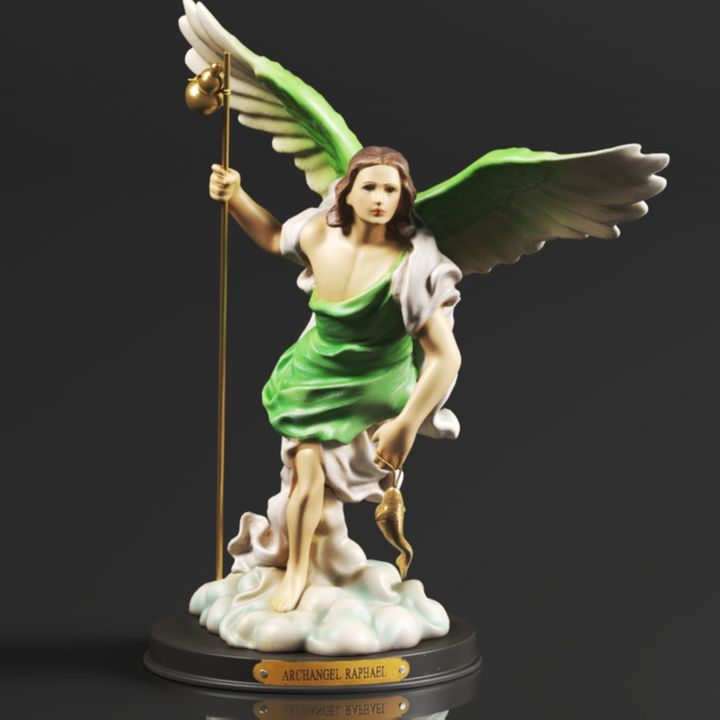 3D Printable Ebros Catholic Church Archangel of The Angelic Council ...