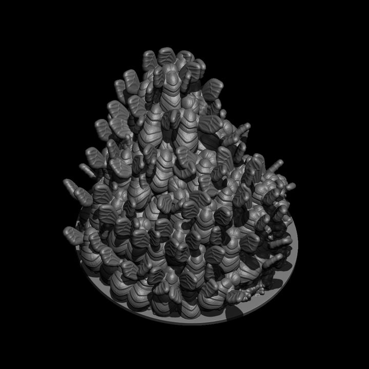 3D Printable Fly Swarm (Pre Supported + SupportFree) by Duncan Shadow