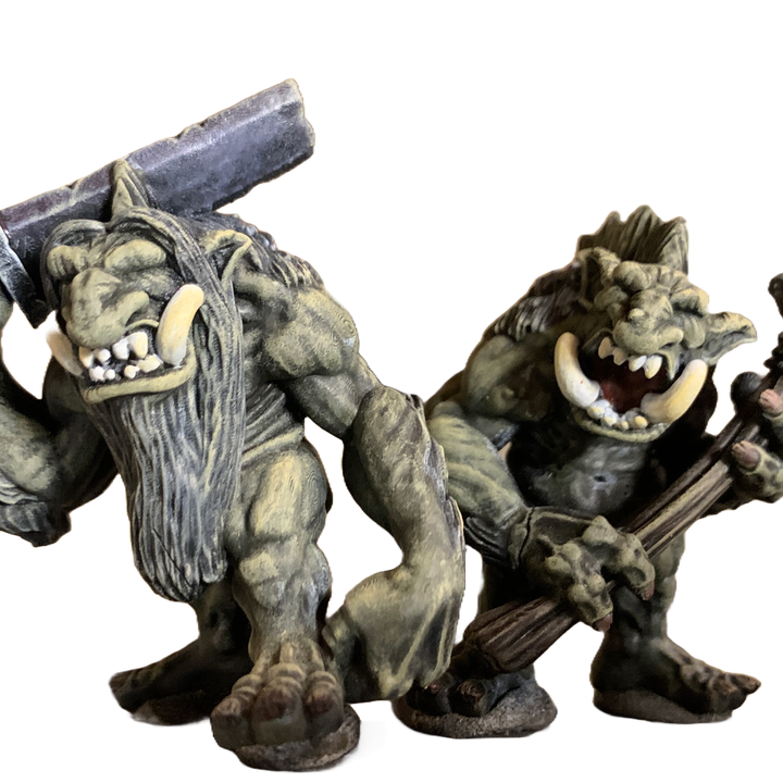 3D Print of Snow Trolls (Pre Supported) by KeinesWeibesKnecht