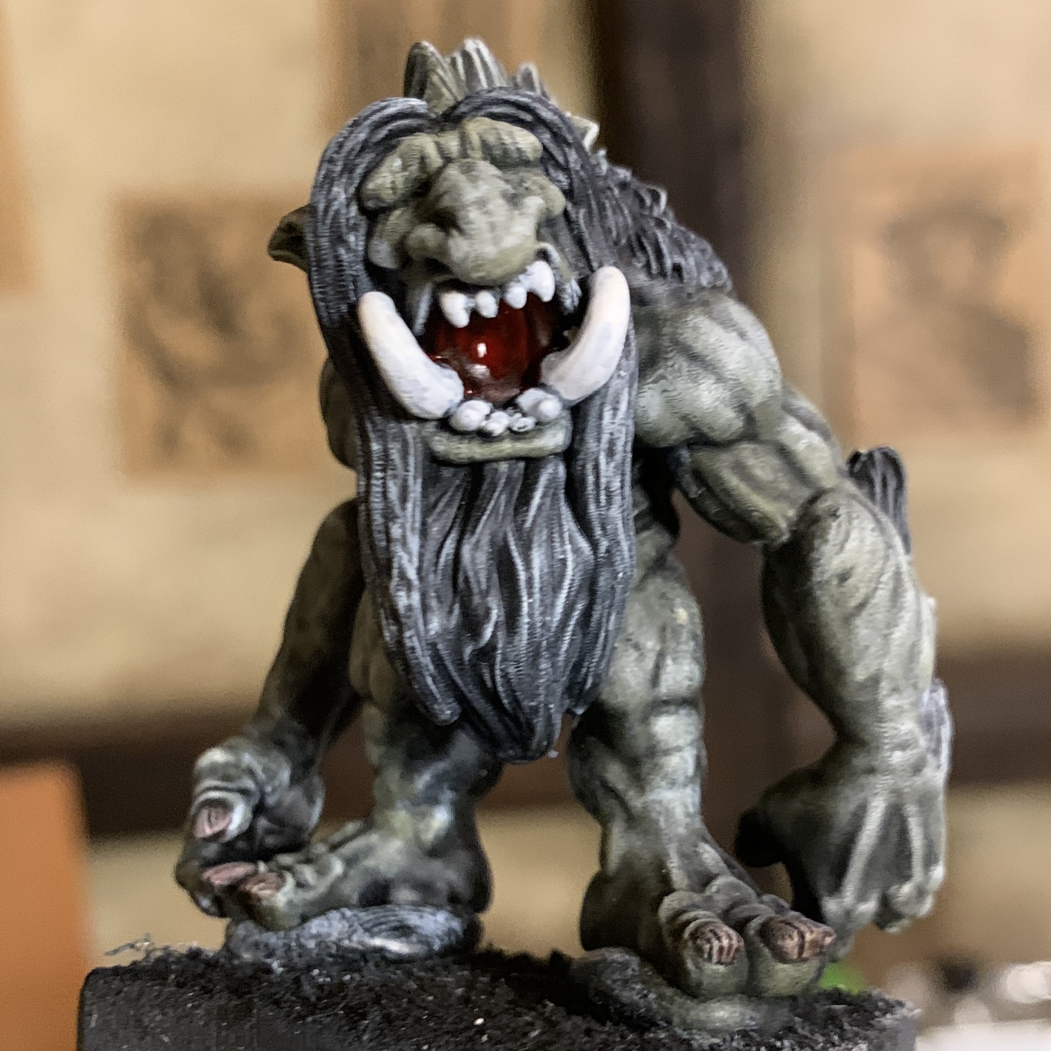 3D Printable Snow Trolls (Pre Supported) by Duncan Shadow