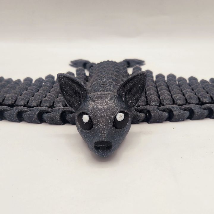 3D Printable CUTE FLEXI BAT by Fillifuu