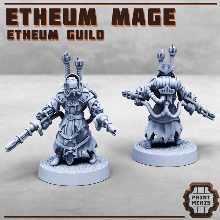 3D Printable Etheum Fuel Guild - Ultimate Kit by Print Minis