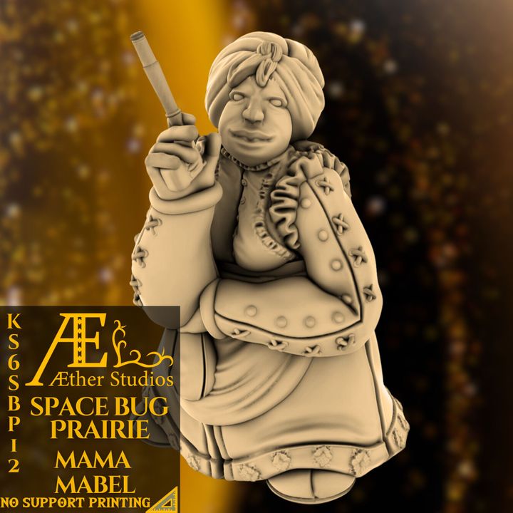 3D Printable KS6SBP12 - Mama Mabel by Aether Studios
