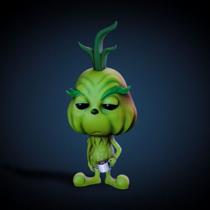 3D Printable grinch by sergio Depierro