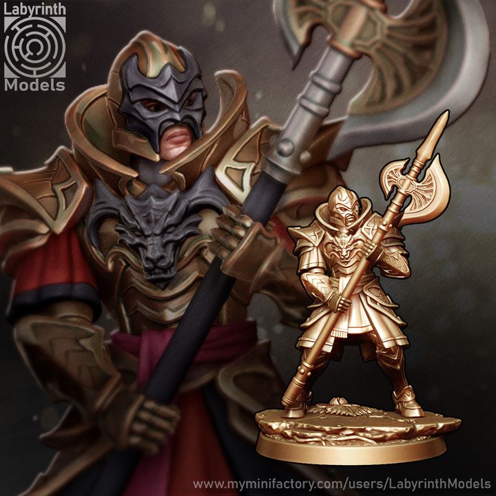 3D Printable Myrmidons - 32mm scale by Labyrinth Models