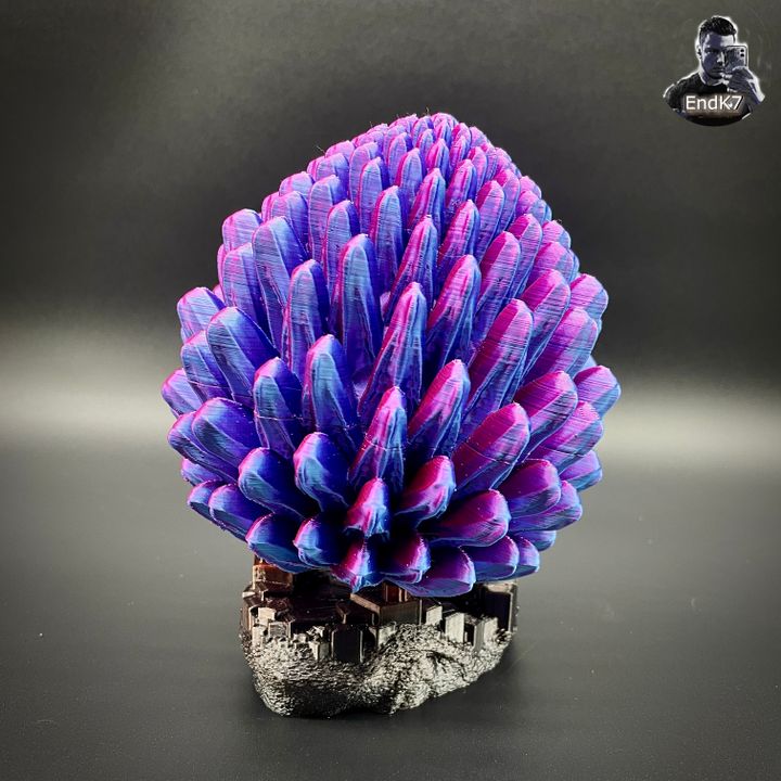 3D Printable Dragon Egg No. 3 by EndK7