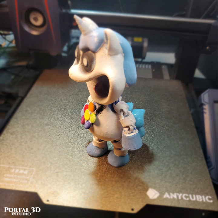 3D Printable CraftyCorn // PRINT-IN-PLACE WITHOUT SUPPORT by Portal-3D ...