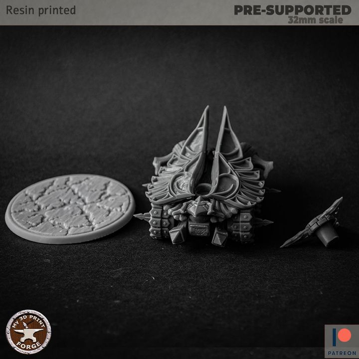 3D Printable Glaive Thrower Catapult by My3DPrintForge