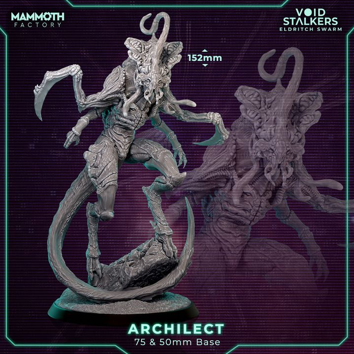 3D Printable Eldritch Swarm - 41 STL Miniatures by Mammoth Factory