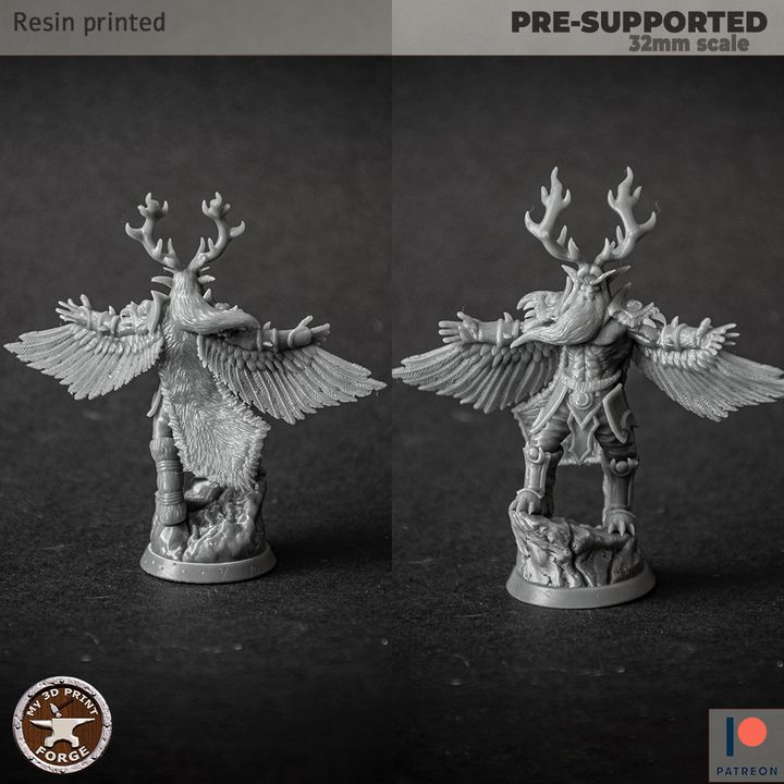 3D Printable Night Elves V2 BUNDLE (15 Unique pre-supported STLs) by ...