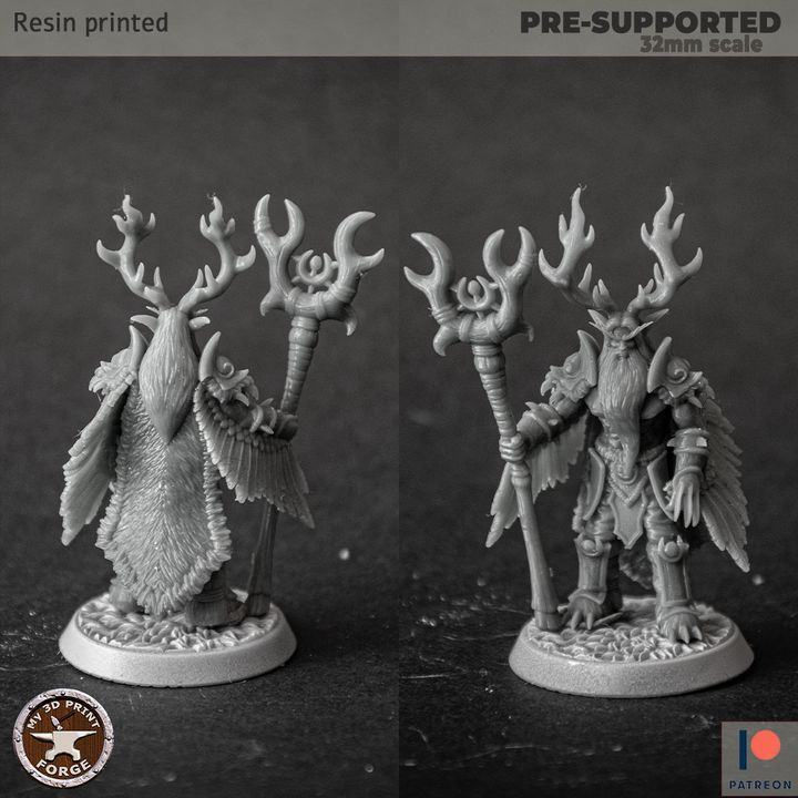 3D Printable Night Elves V2 BUNDLE (15 Unique pre-supported STLs) by ...