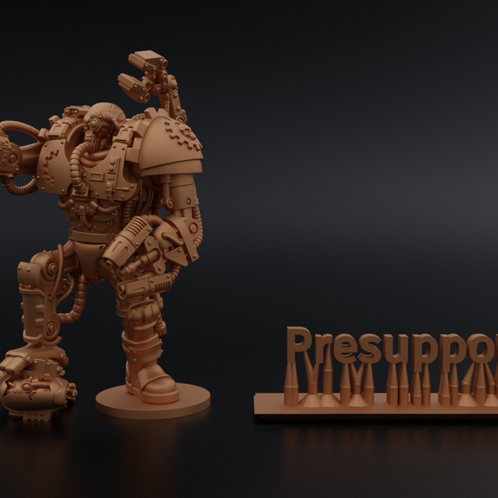 3D Printable Caedes Pattern Combat Cyborgs by Rizzenvoth