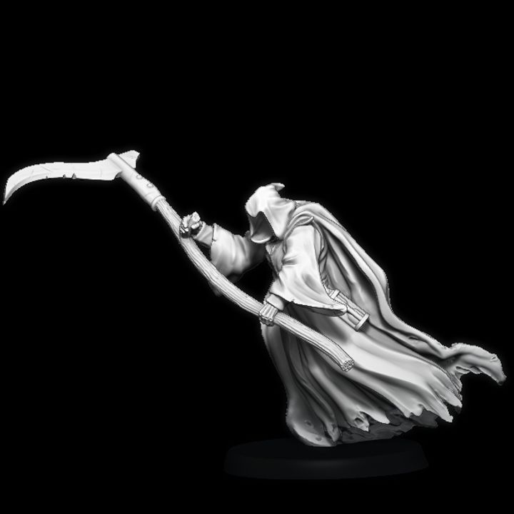 3D Printable Wraith grim Reaper. (supported and Unsupported) 32mm by ...