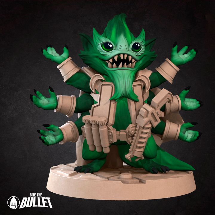 3D Printable December 2024 Release - Bullet Galaxy by Bite the Bullet