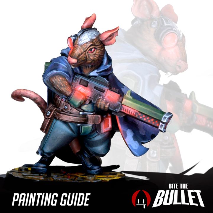 3D Printable Space Ratfolk Soldier by Bite the Bullet