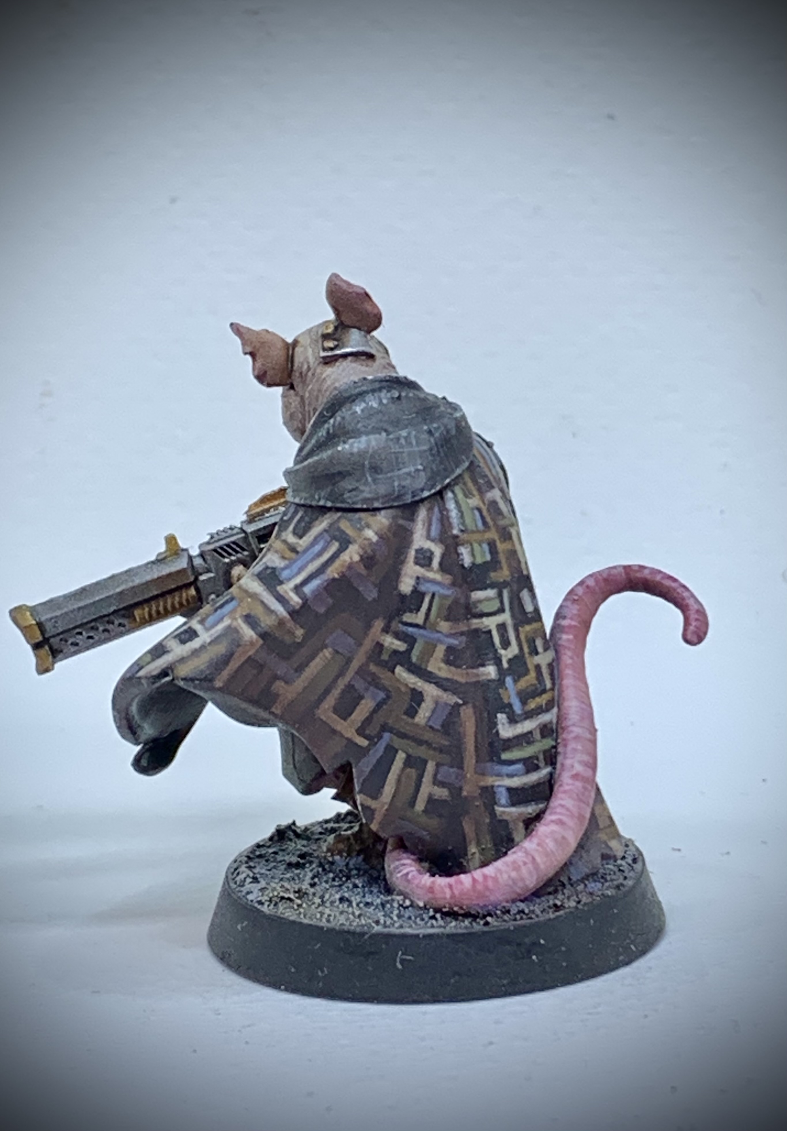 3D Printable Space Ratfolk Soldier by Bite the Bullet