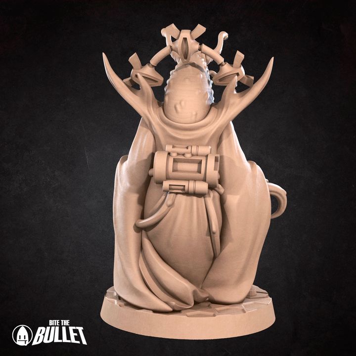 3D Printable Space Slug Mystic by Bite the Bullet