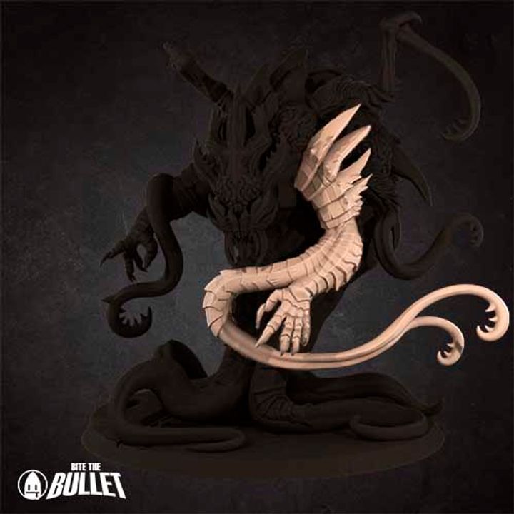 3D Printable Space Monster by Bite the Bullet