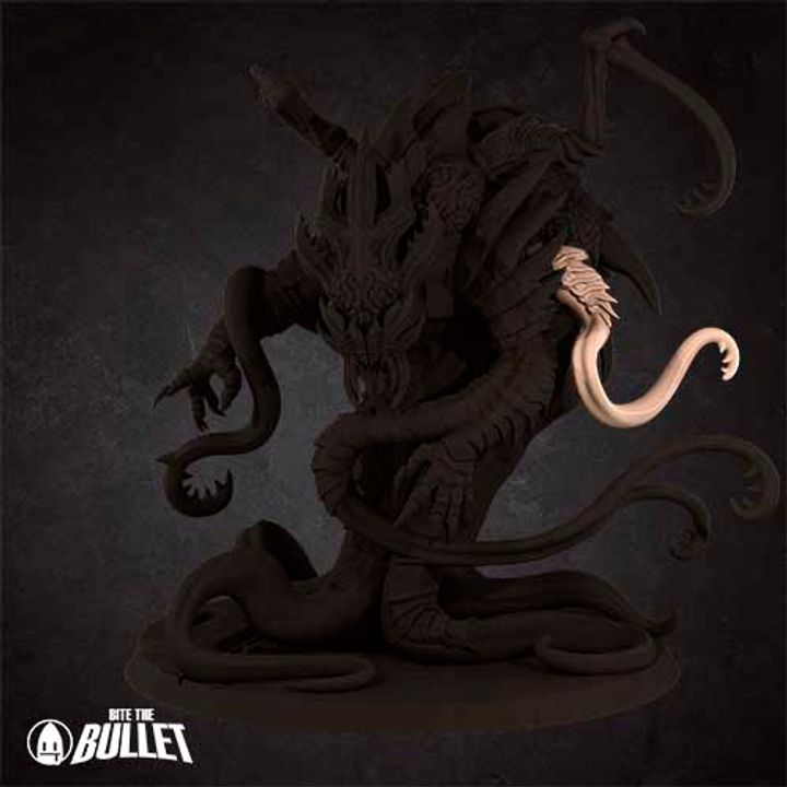 3D Printable Space Monster by Bite the Bullet