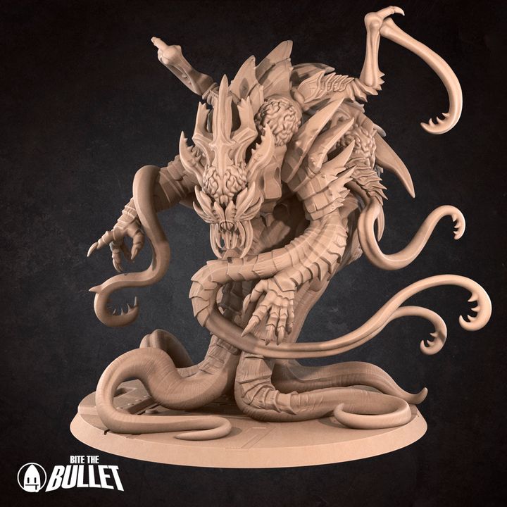 3D Printable Space Monster by Bite the Bullet