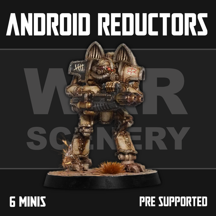 3D Printable Chaos Android Reductors by War Scenery