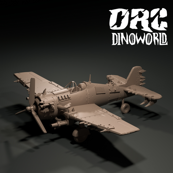 3D Printable f3f gunner airplane by Dinoworld