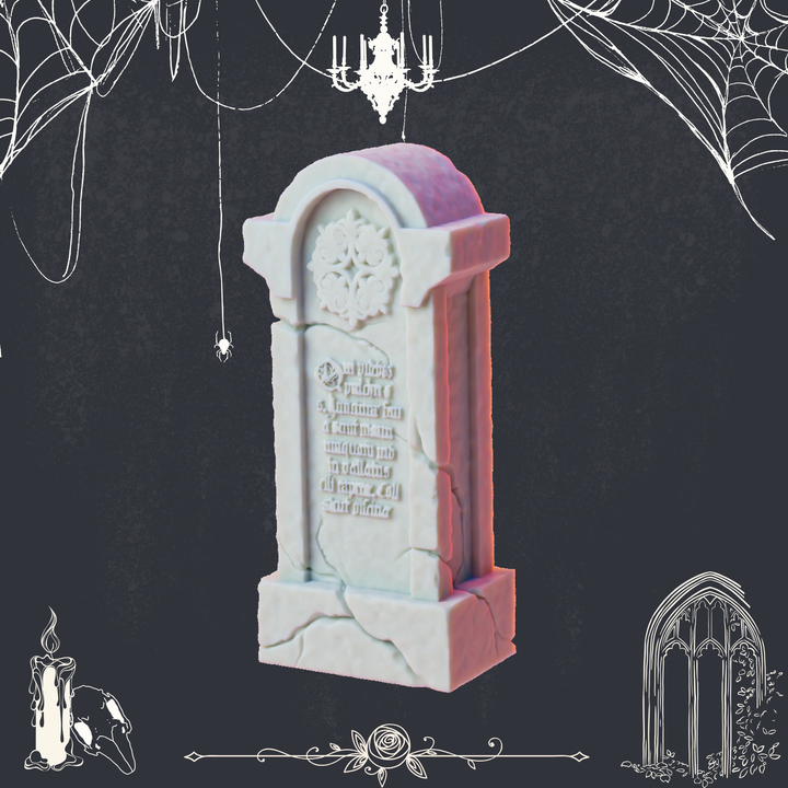 3D Printable Tombstones by IAPETUS TEAM