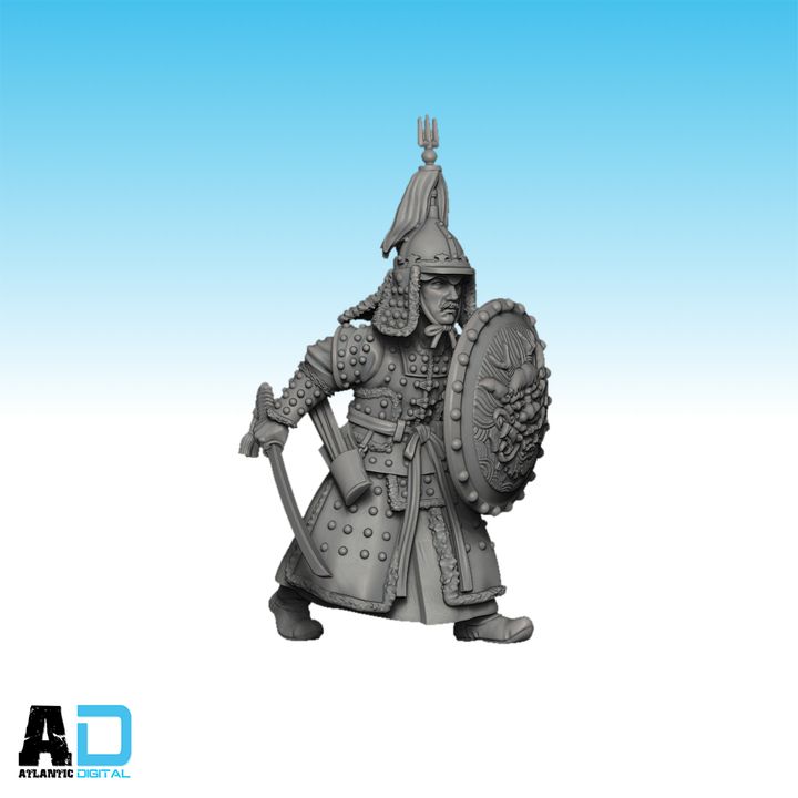 3D Printable Joseon in Dujeong-Gap Armor by Wargames Atlantic