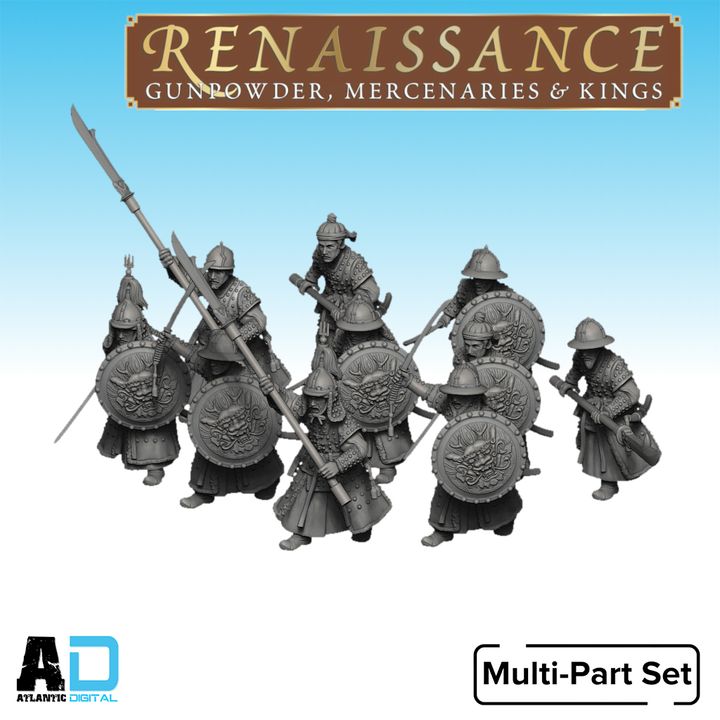 3D Printable Joseon in Dujeong-Gap Armor by Wargames Atlantic