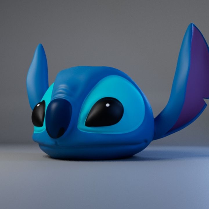 3D Printable Stitch HALLOWEEN PUCKET by Daniel Delgado