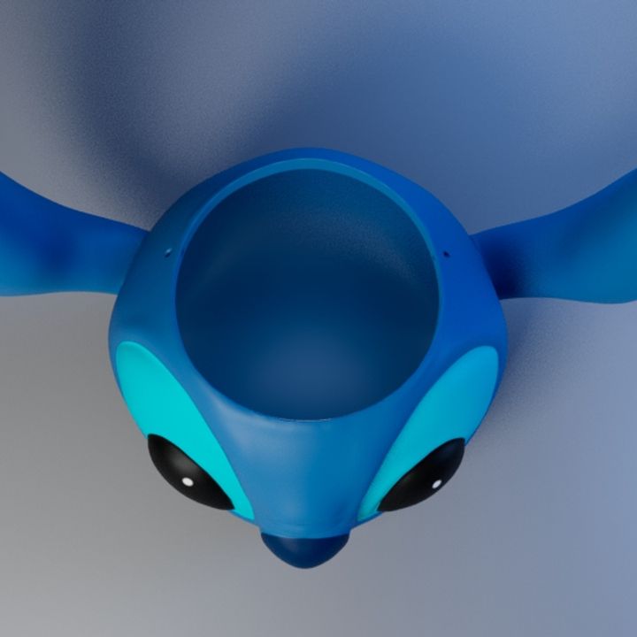 3D Printable Stitch HALLOWEEN PUCKET by Daniel Delgado