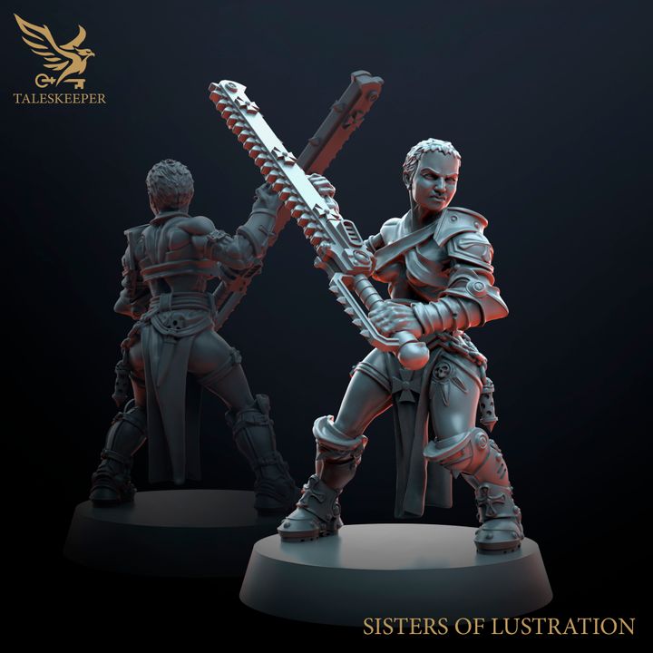 3D Printable SISTERS OF LUSTRATION by Tales Keeper