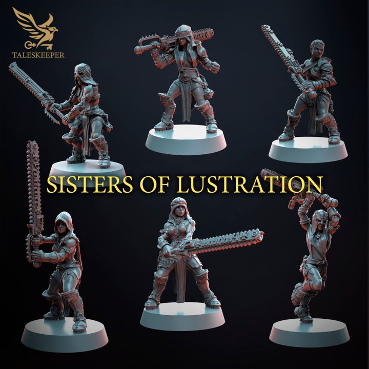 3D Printable SISTERS OF LUSTRATION by Tales Keeper