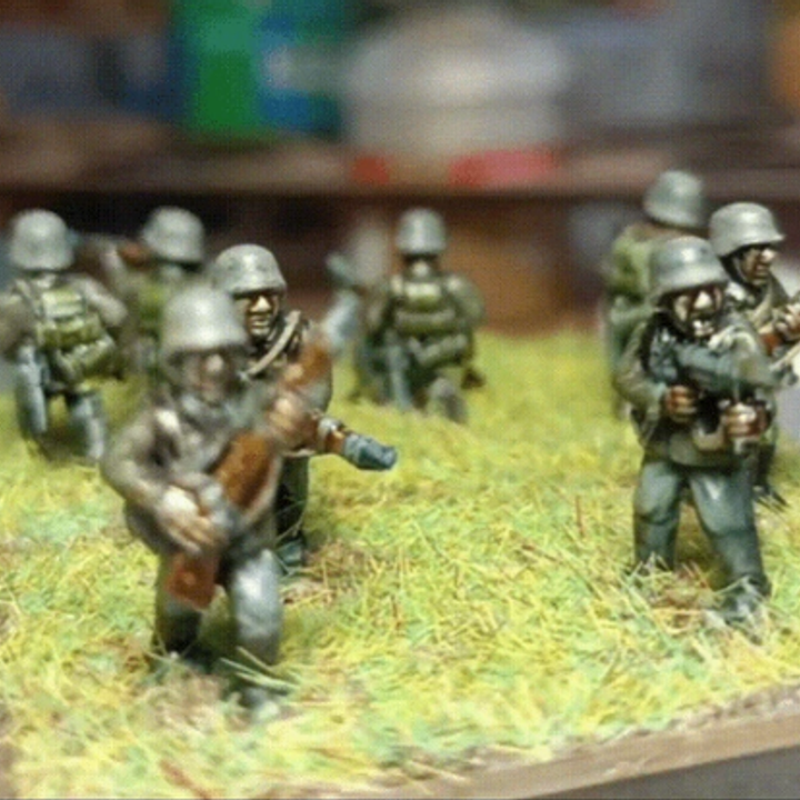 3D Printable German WW2 Riflemen (1939-43) in Jackboots WWII-DE-1 by ...