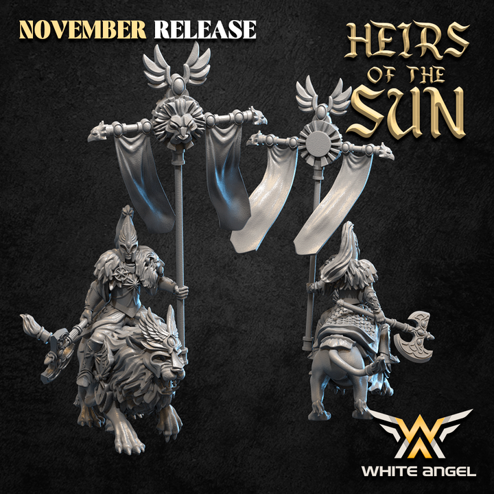 3D Printable ELITE LION - HEIRS OF THE SUN (NOVEMBER 2024 RELEASE) (ELF ...