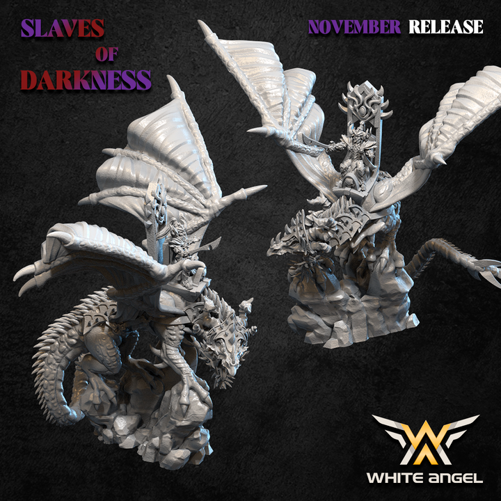 3D Printable DARK EMPEROR DRAGON - SLAVES OF DARKNESS (NOVEMBER 2024 ...