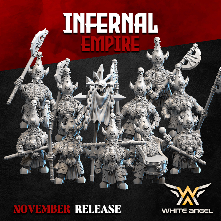 3D Printable INFERNAL LANCE - INFERNAL EMPIRE (NOVEMBER 2024 RELEASE ...
