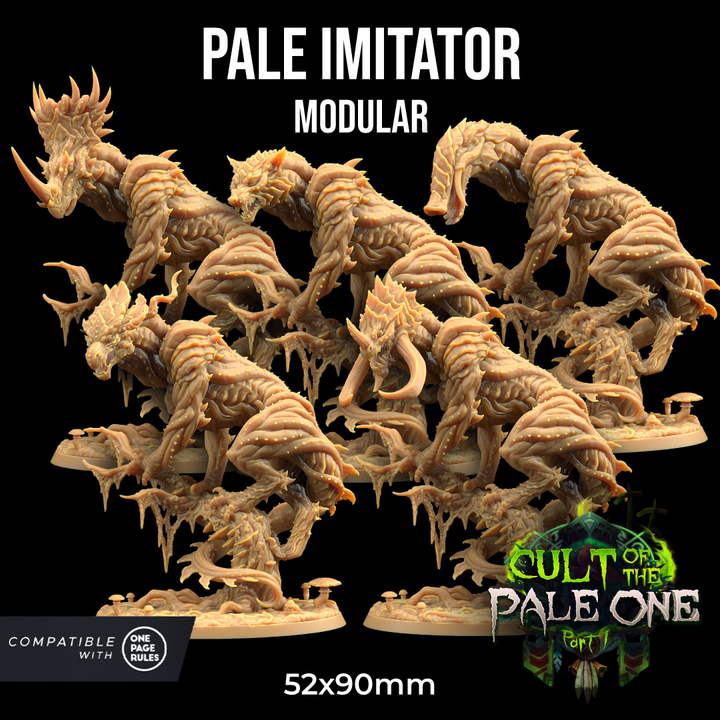 3D Printable Cult of the Pale One Pt. I | Soldier Tier | PRESUPPORTED ...