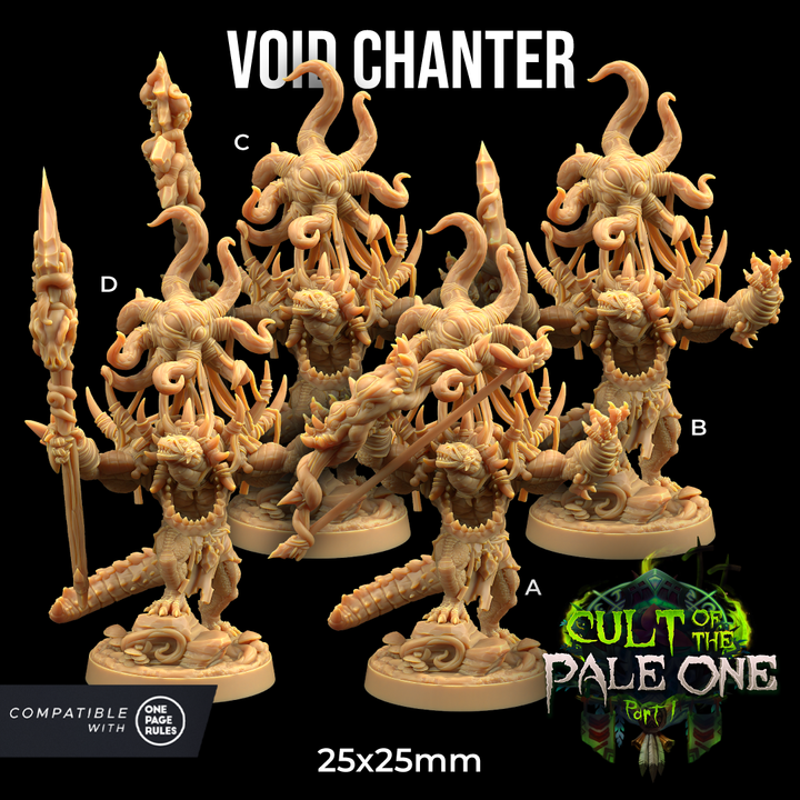 3D Printable Cult of the Pale One Pt. I | Soldier Tier | PRESUPPORTED ...