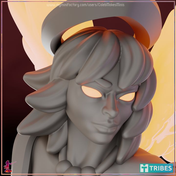 3D Printable "Marion Goldnight" - Aasimar Monk (Warrior of Mercy) [PRE ...