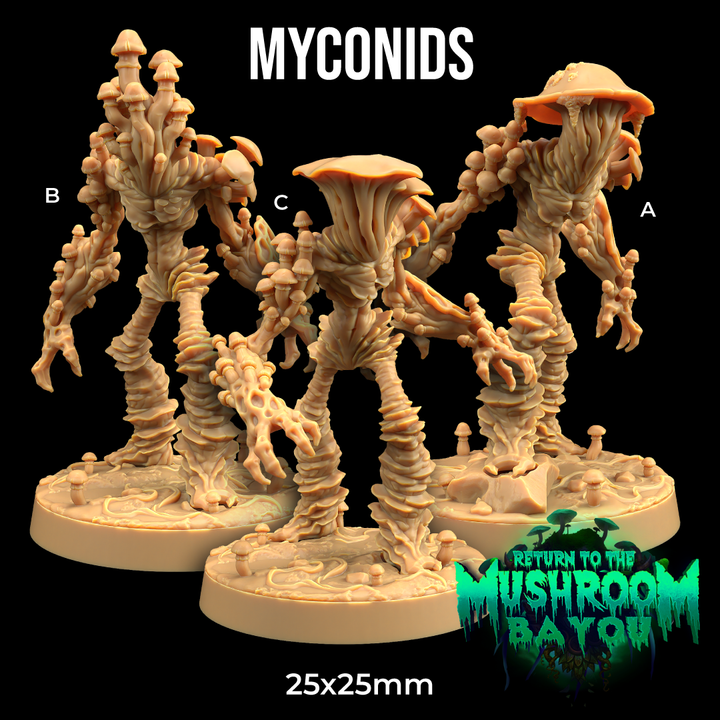 3D Printable Myconids | PRESUPPORTED | Return To The Mushroom Bayou by ...