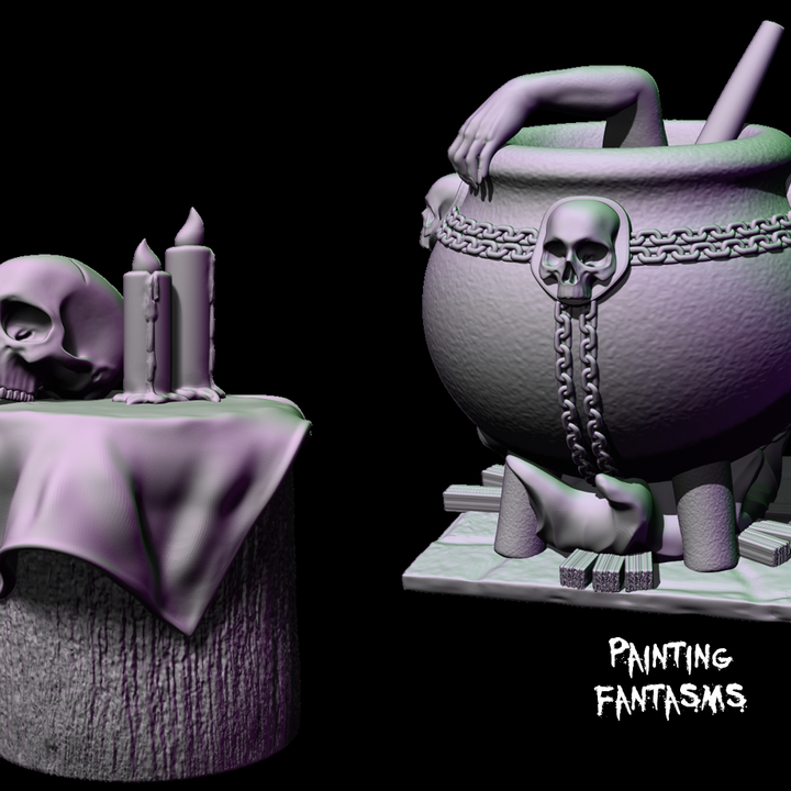 3D Printable Hag Objects by Studio Fantasms