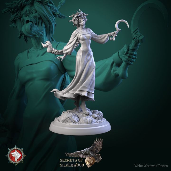 3D Printable Noonwraith set 6 miniatures 32mm pre-supported + dnd 5e ...