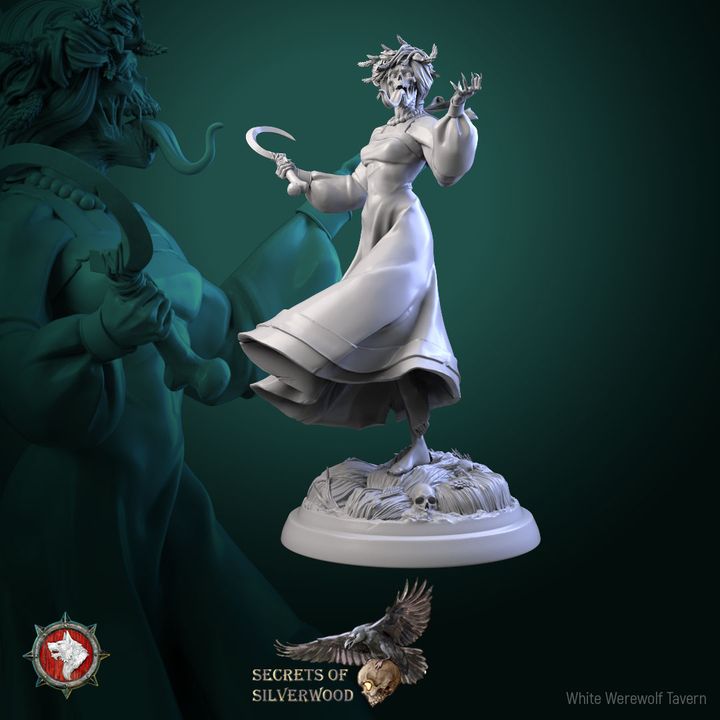 3D Printable Noonwraith set 6 miniatures 32mm pre-supported + dnd 5e ...