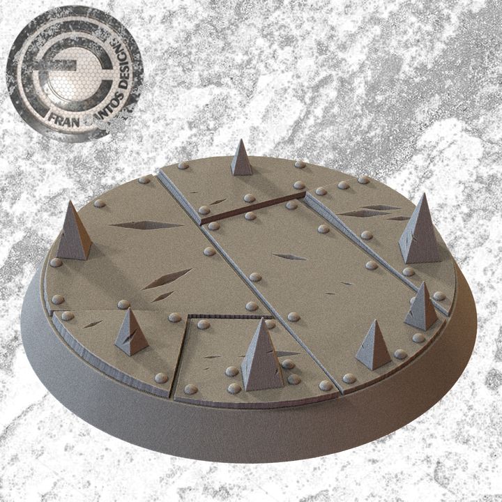 3D Printable BASE 18 by Fran Cantos Designs