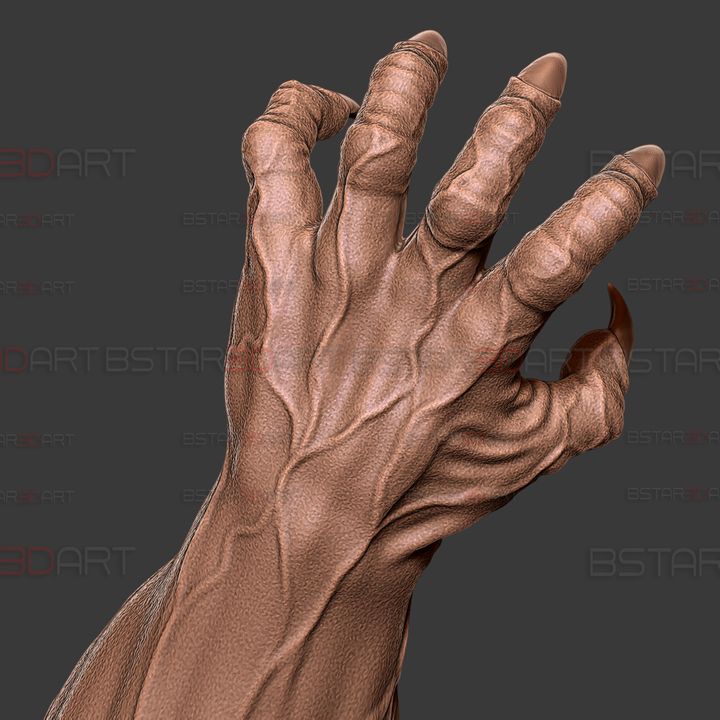 3D Printable Monster Arm Armor Decoration And Wearable - Halloween ...